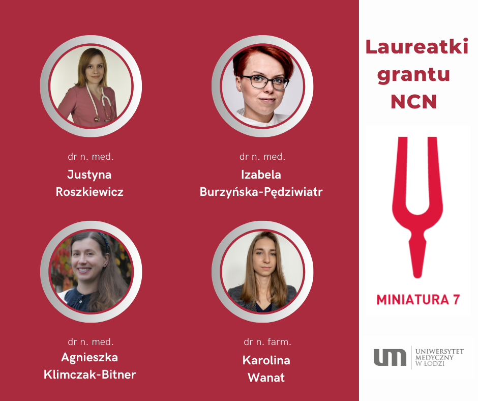 Granty NCN – MINIATURA 7 dla młodych naukowców UMED-u – Centrum ...